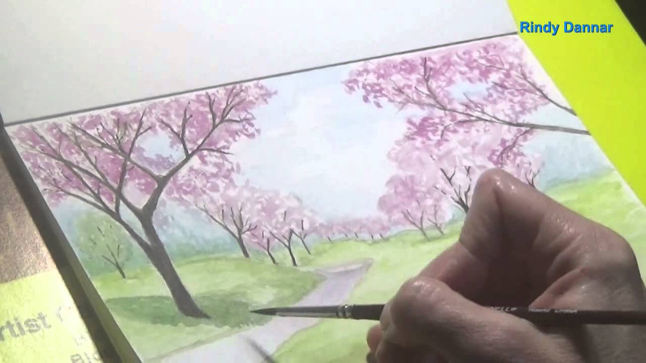 Springtime in Watercolor - YouTube