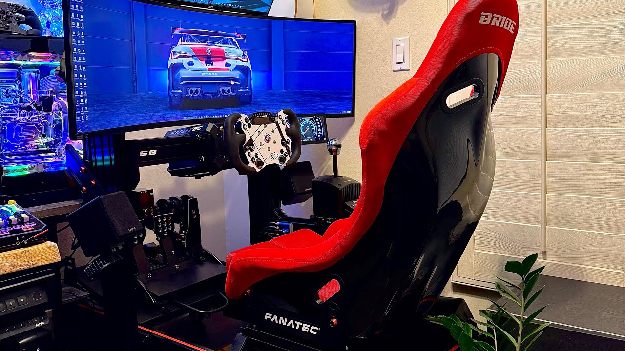 Assetto Corsa Competizione Testing my new Fanatec Podium wheel with ...
