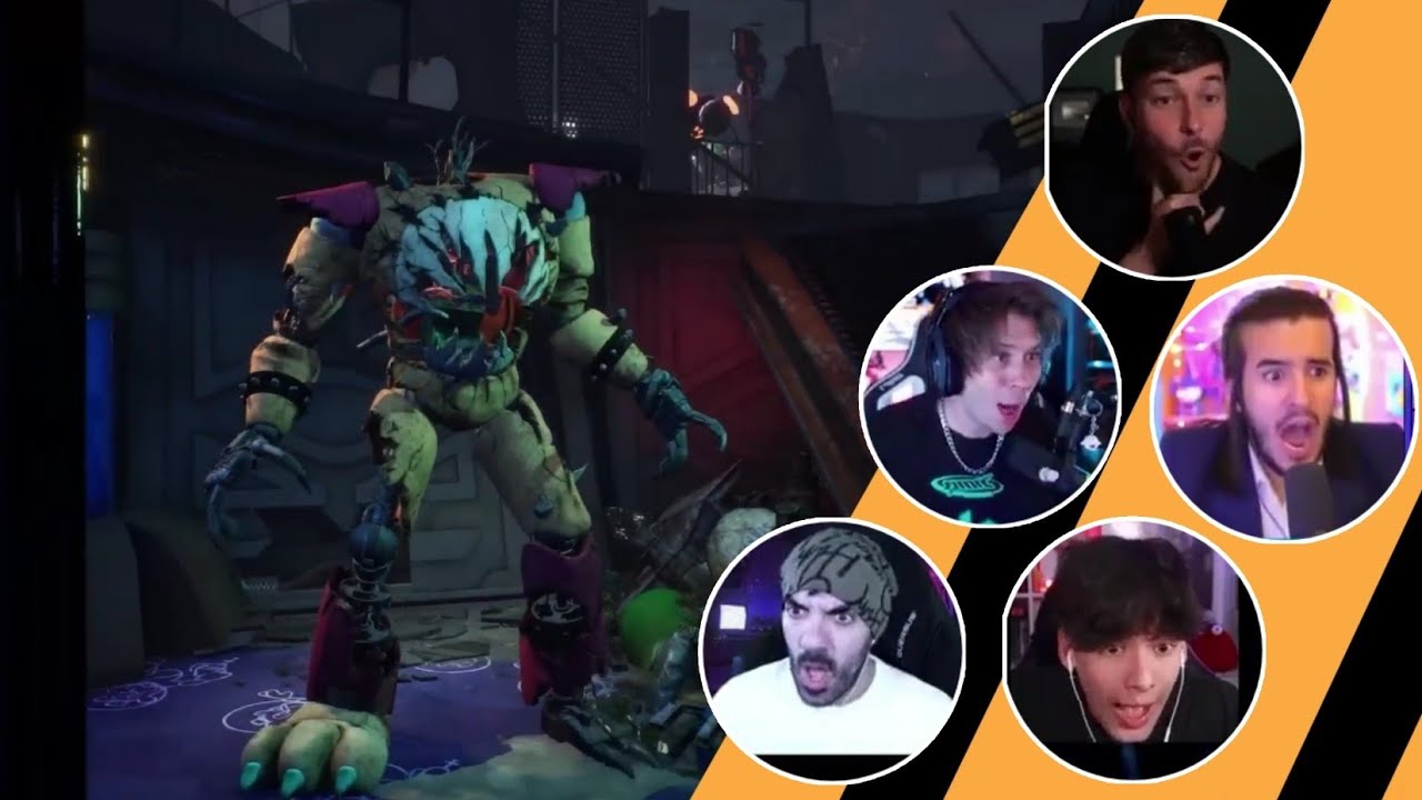 Reacciones de Youtubers al Ver a Ruined Freddy (Prototype) | Fnaf ...