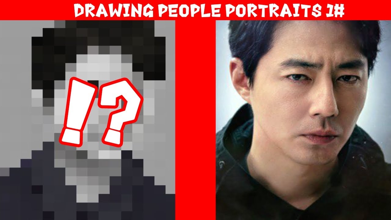 Drawing People Portraits ️1# (On Ibispaint For first Time ⏰) - YouTube