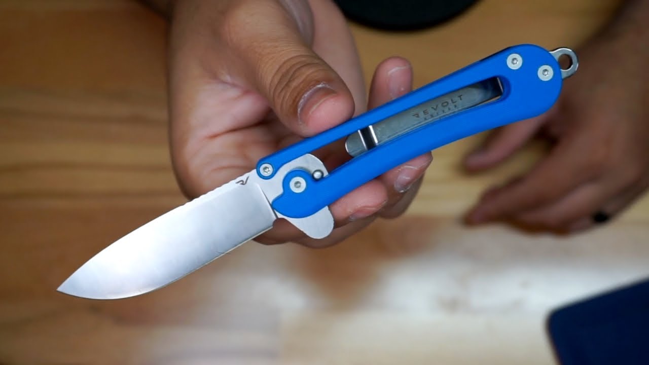 Revolt Rotor Folding Pocket Knife! - YouTube