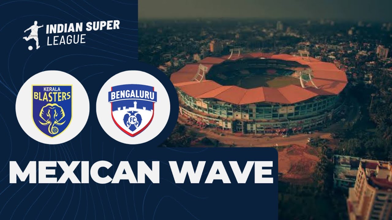 Mexican wave at Kaloor💛💛💛 ⁠ - YouTube