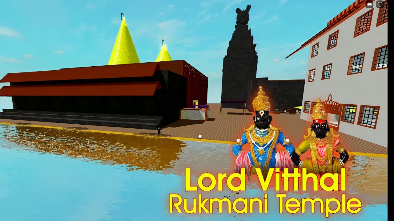 Shri Vitthal Rukmani Mandir in Roblox - YouTube
