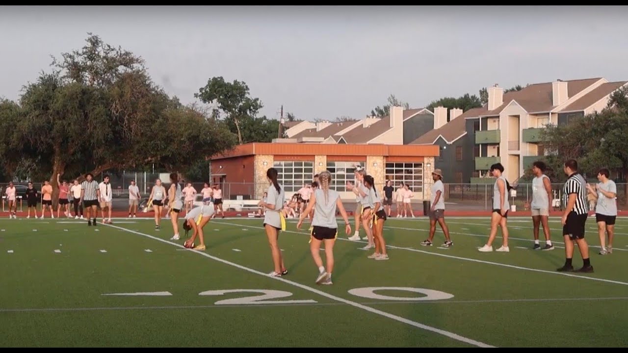 NHS Powderpuff Game Raises Money for Thirst Project - YouTube