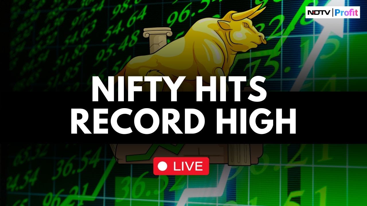 Nifty LIVE News | Nifty Hits Record High Of 22,900 | Stock Market Live ...