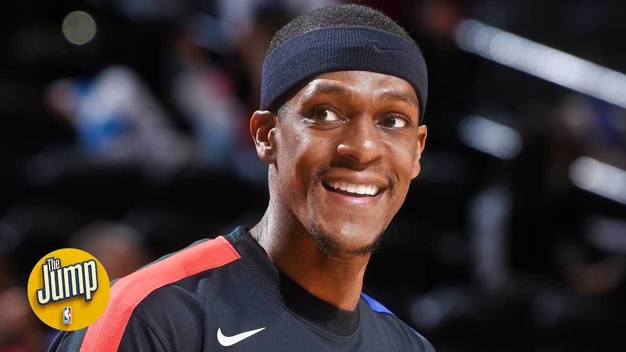 How fun is it to play with Rajon Rondo? | The Jump - YouTube