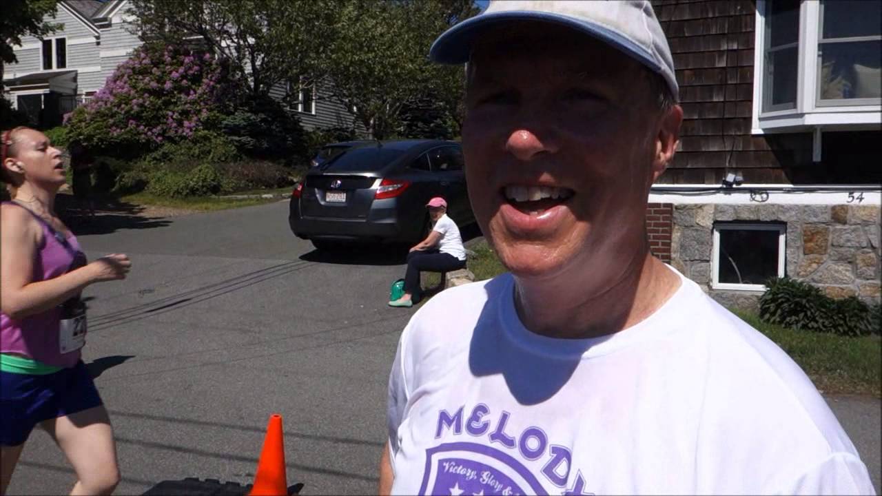 53 Year Old Lindle Willnow Finishes 12th in the Rocky Neck 5K - YouTube