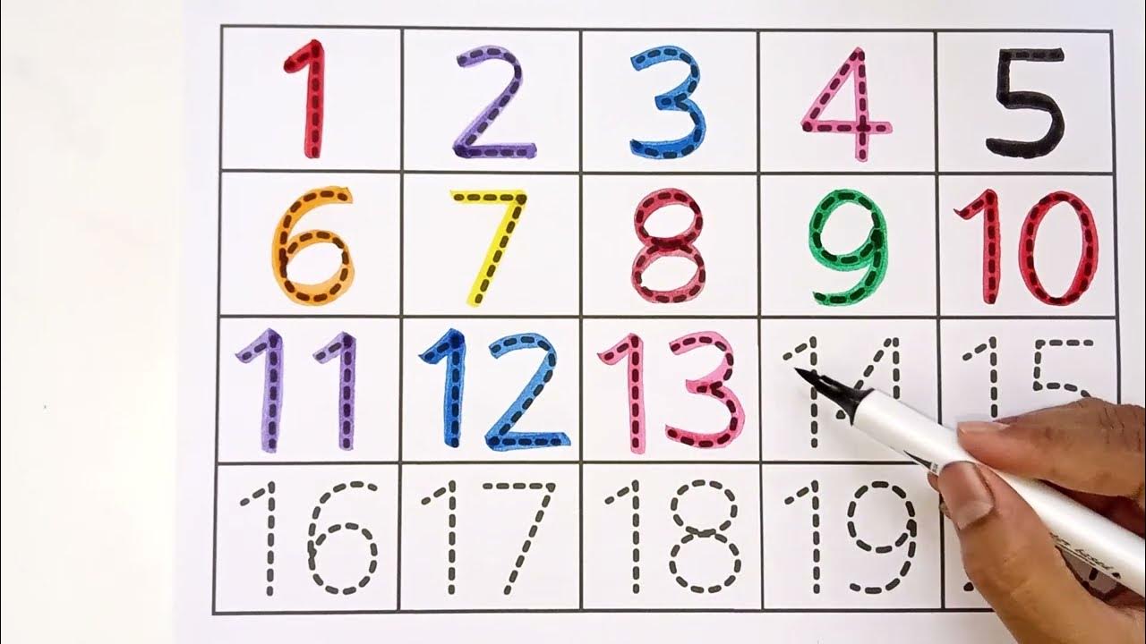 123, 1 to 10, 1 to 100, Numbers, Learn to count, One two three, 1234, counting, abc, a to z ...