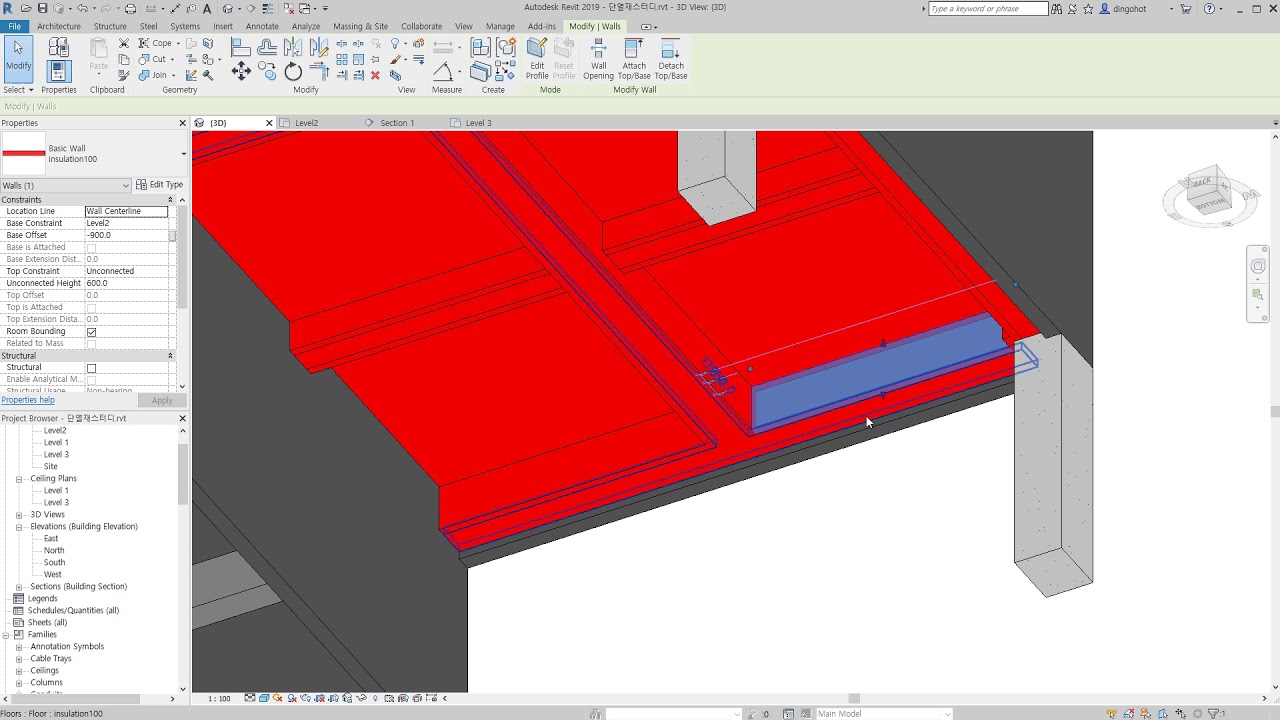 Insulation Model Generator by Dynamo - YouTube