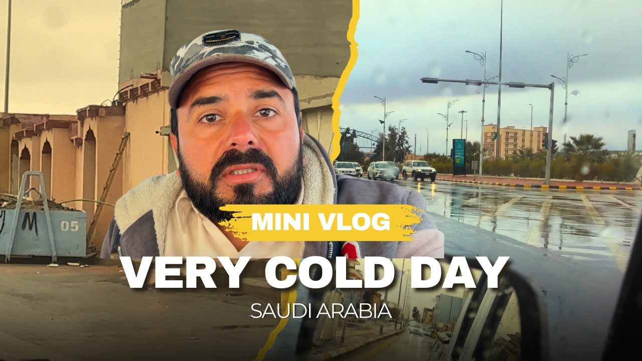 Rainy weather and very cold day - YouTube