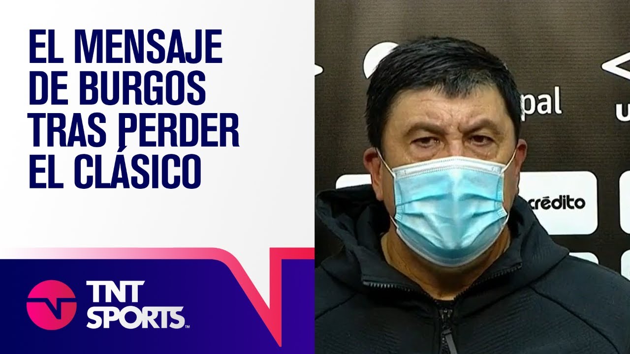 Germán BURGOS: "La derrota es dolorosa pero necesitamos tiempo" - YouTube