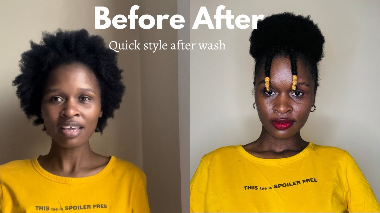 AFRO WASH TIPS & EASY STYLING - YouTube