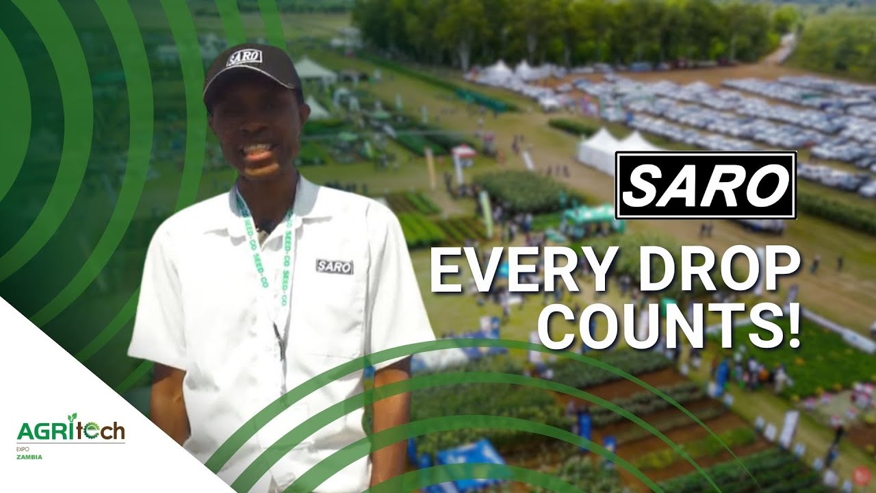 Every drop counts with SARO irrigation systems - AgriTech 2024 - YouTube