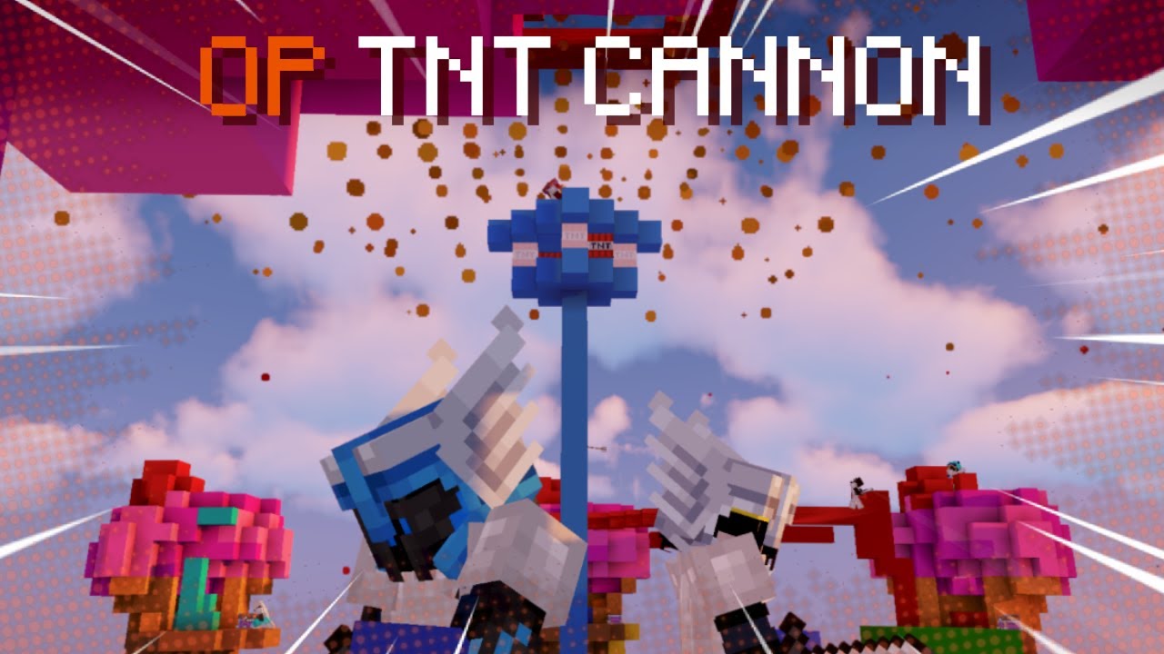 360 DEGREE TNT Cannon in Skybattle (ft. Bone) | Epic TNT Cannons 5 ...