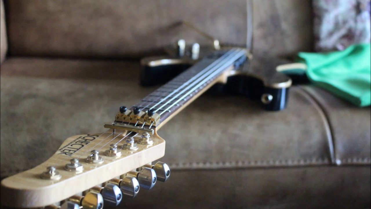 Schecter California Custom 2001 Sound Sample 1 - YouTube
