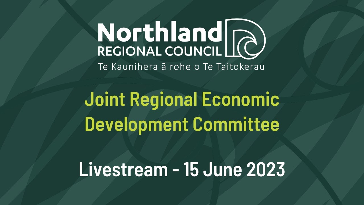 Joint Regional Economic Development Committee - 15 June 2023 - YouTube