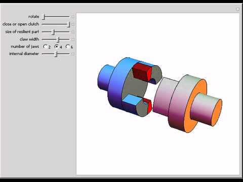 Positive-Contact Claw Clutch - YouTube