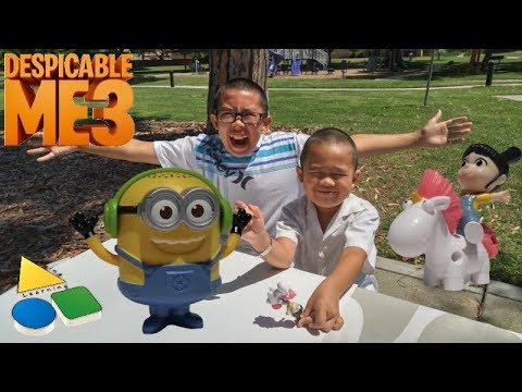 DESPICABLE ME 3 Happy Meal Toys: GROOVIN' MINION and AGNES' ROCKING ...