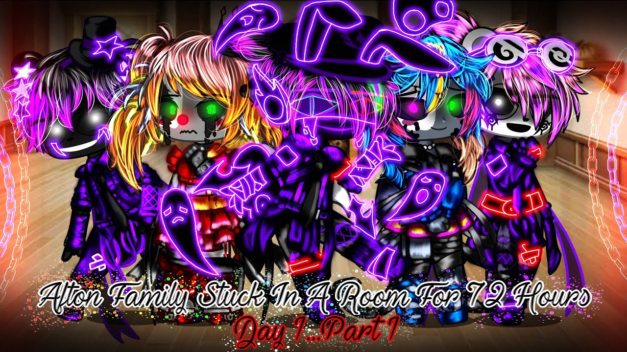 Afton Family Stuck In A Room For 24 Hours / Part 1/Day 1 / 24/72 Hrs ...