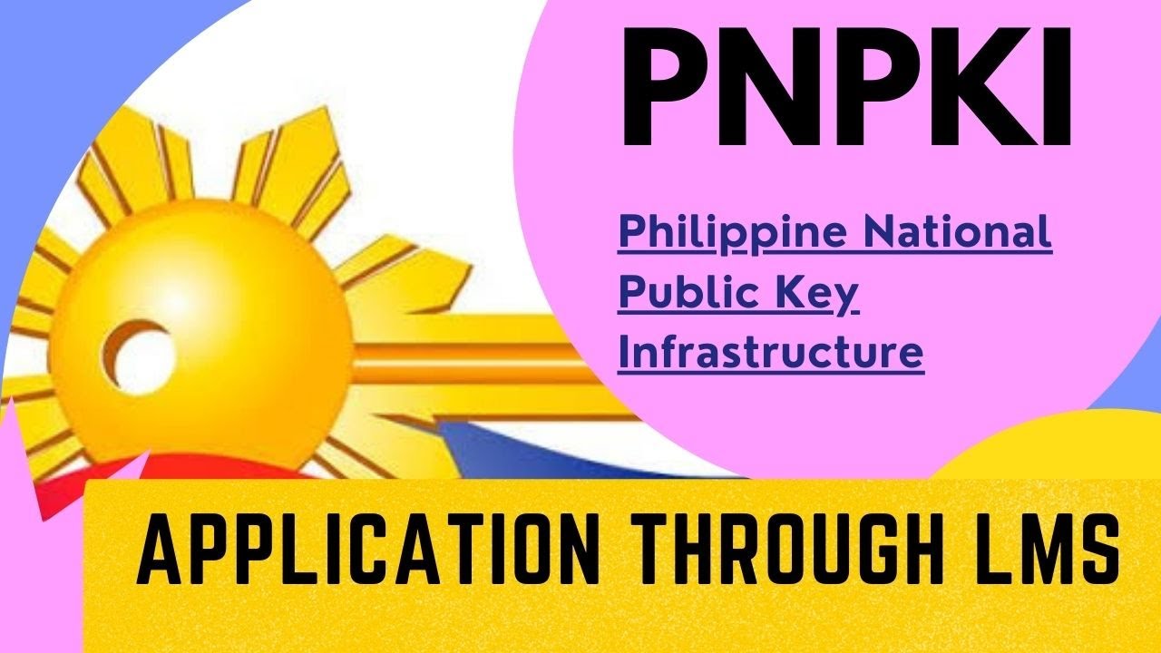 PNPKI TEACHERS Application Through LMS - YouTube