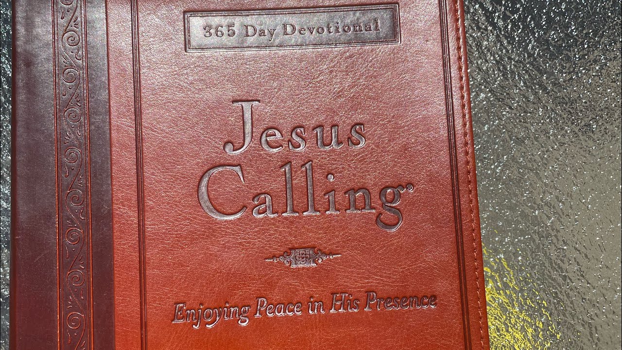 August 1st| Jesus calling daily devotions . - YouTube