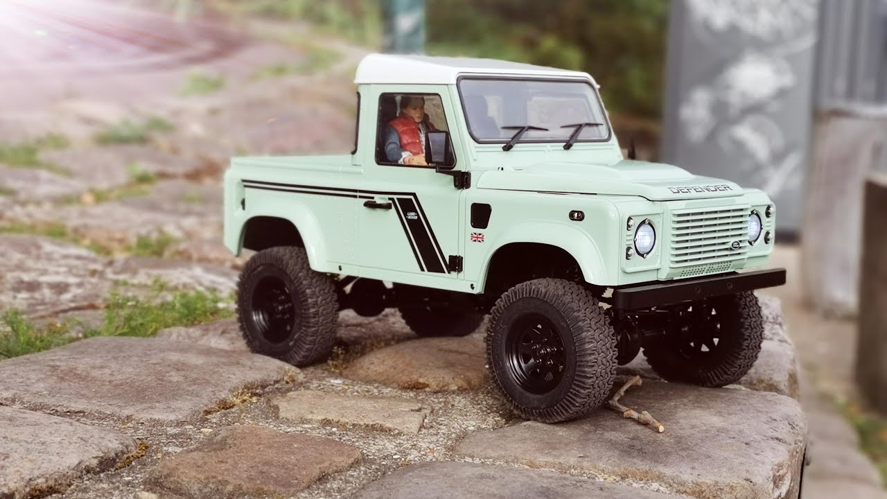 RC4WD-DEFENDER HERITAGE 90 GELANDE II - YouTube