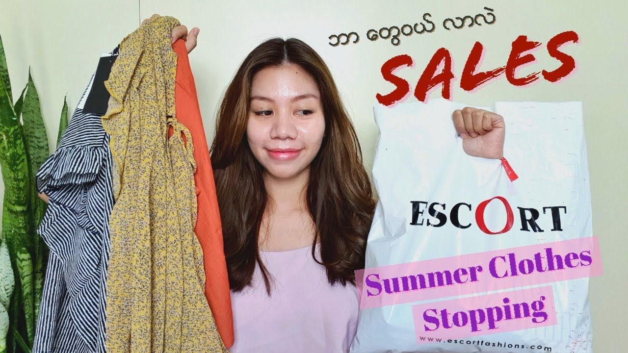 Buying Cute Tops on Sales // Summer Fashion - YouTube