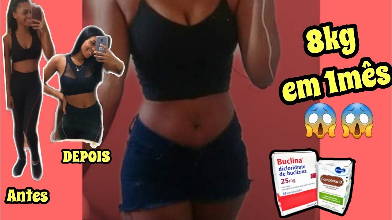 BUCLINA + COMPLEXO B - 8 kilos em um mês - YouTube