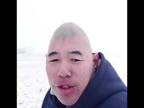 chinese egg man singing in da snow part 2 - YouTube