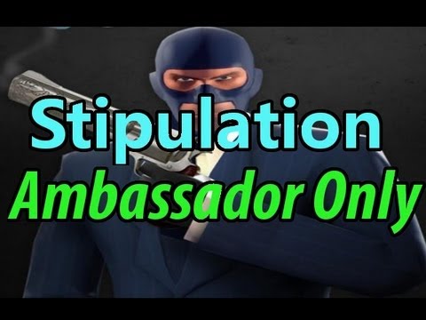 TF2: Spy: Stipulation Match: Ambassador Only - YouTube