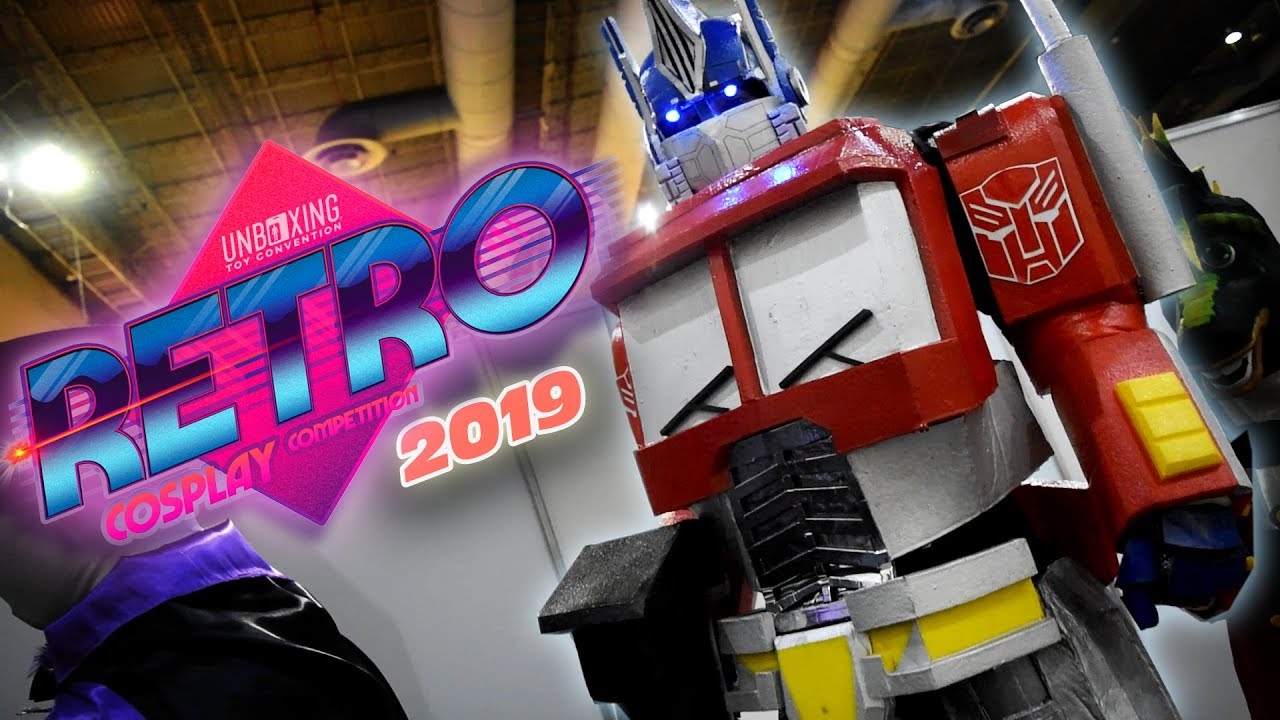 Retro Cosplay Competition - Unboxing Toy Convention 2019 - YouTube