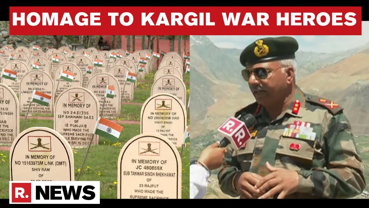 Army Officials & Family Of Martyred Soldiers Pay Tribute To Kargil War ...