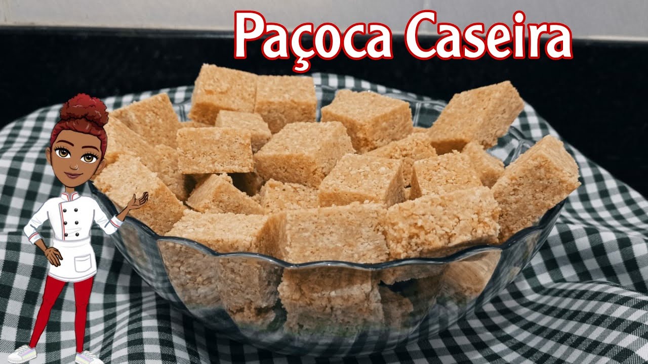 Aprenda a fazer paçoca em casa,com poucos ingredientes,e se surpreenda ...