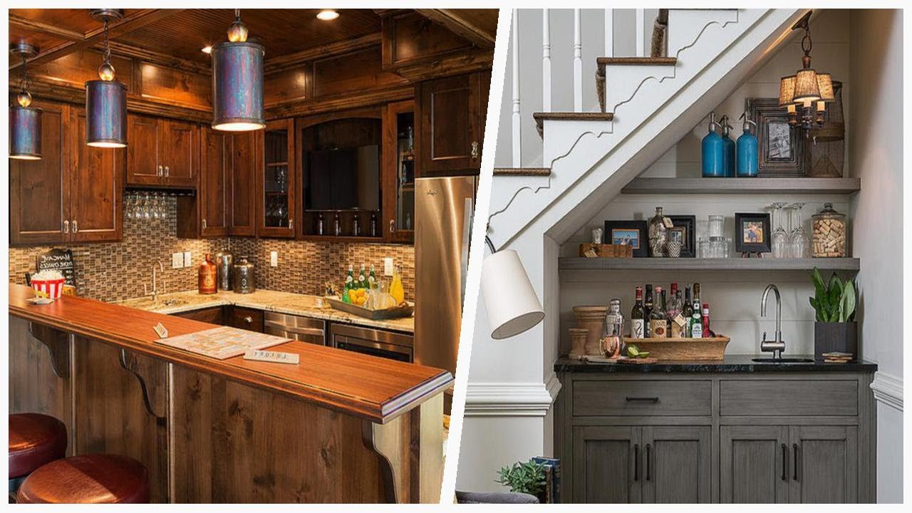 75 Traditional Brown Home Bar Design Ideas You'll Love ⭐️ - YouTube