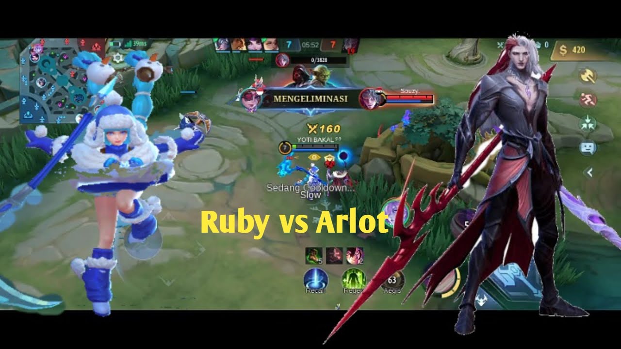 Cara main Ruby di Erly game [mobile legends bang bang] - YouTube