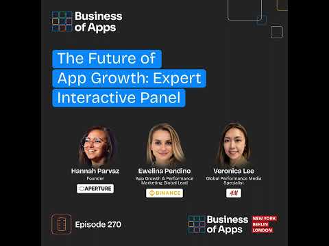 #270: “The Future of App Growth: Expert Interactive Panel” Business of Apps London 2026 panel