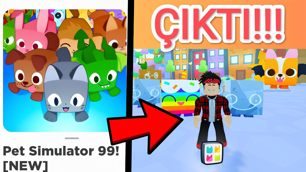 SONUNDA PS99 ÇIKTI! Pet Simulator 99 Türkçe - YouTube