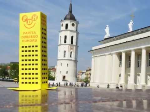 Wilno, Vilnius, Lithuania + Happy Skyscraper