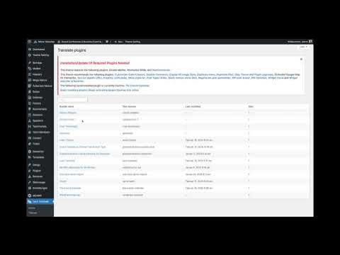 Grand Conference WordPress Theme — How to translate theme strings - YouTube