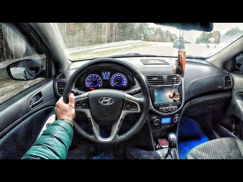 2012 Hyundai Solaris 1.6 BEI - POV-PROBEFAHRT