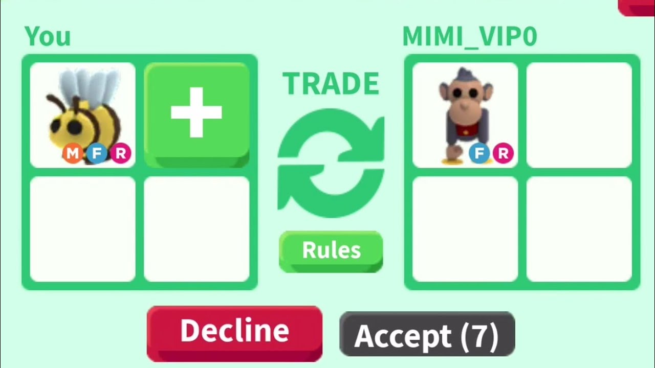 What will u trade for MEGA BEE - YouTube