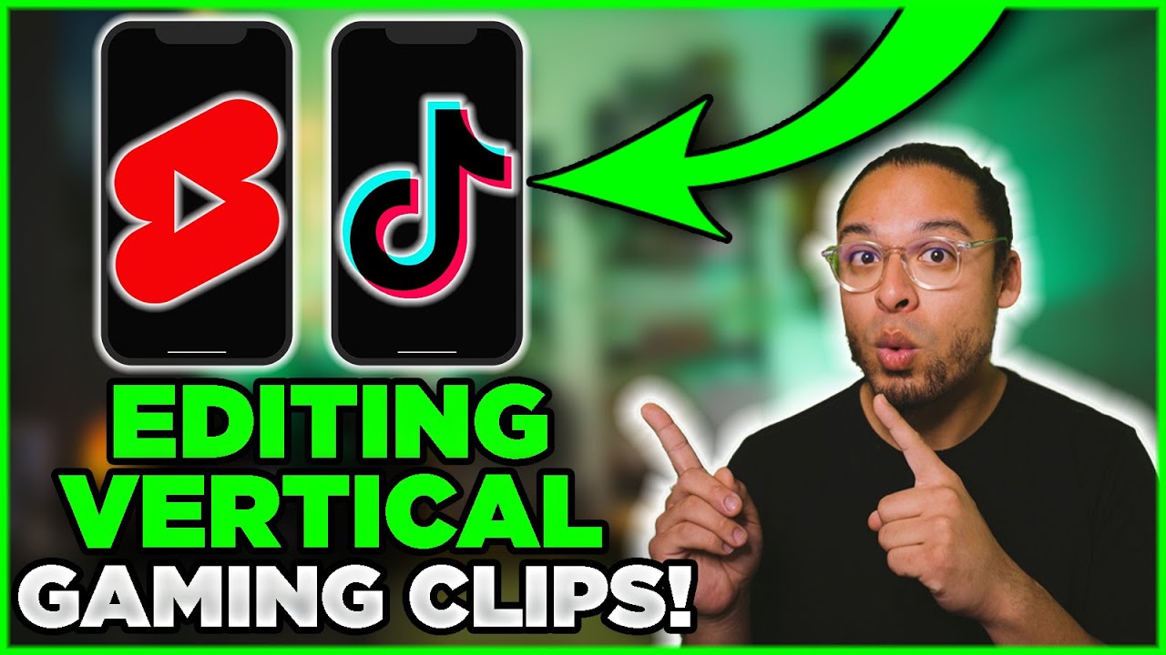 How to Edit Gaming Clips into Tiktok and Youtube Shorts - YouTube