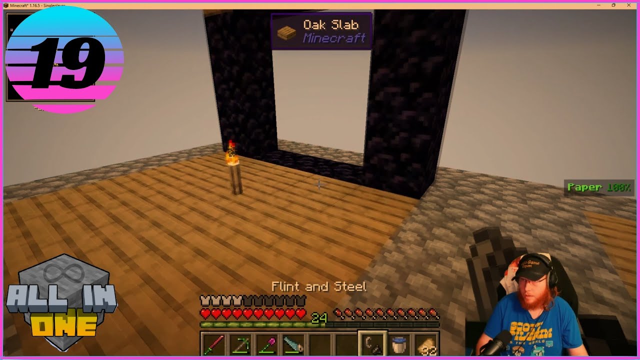 On our way to the Nether | All-In-One Minecraft Modpack Ep. 19 - YouTube