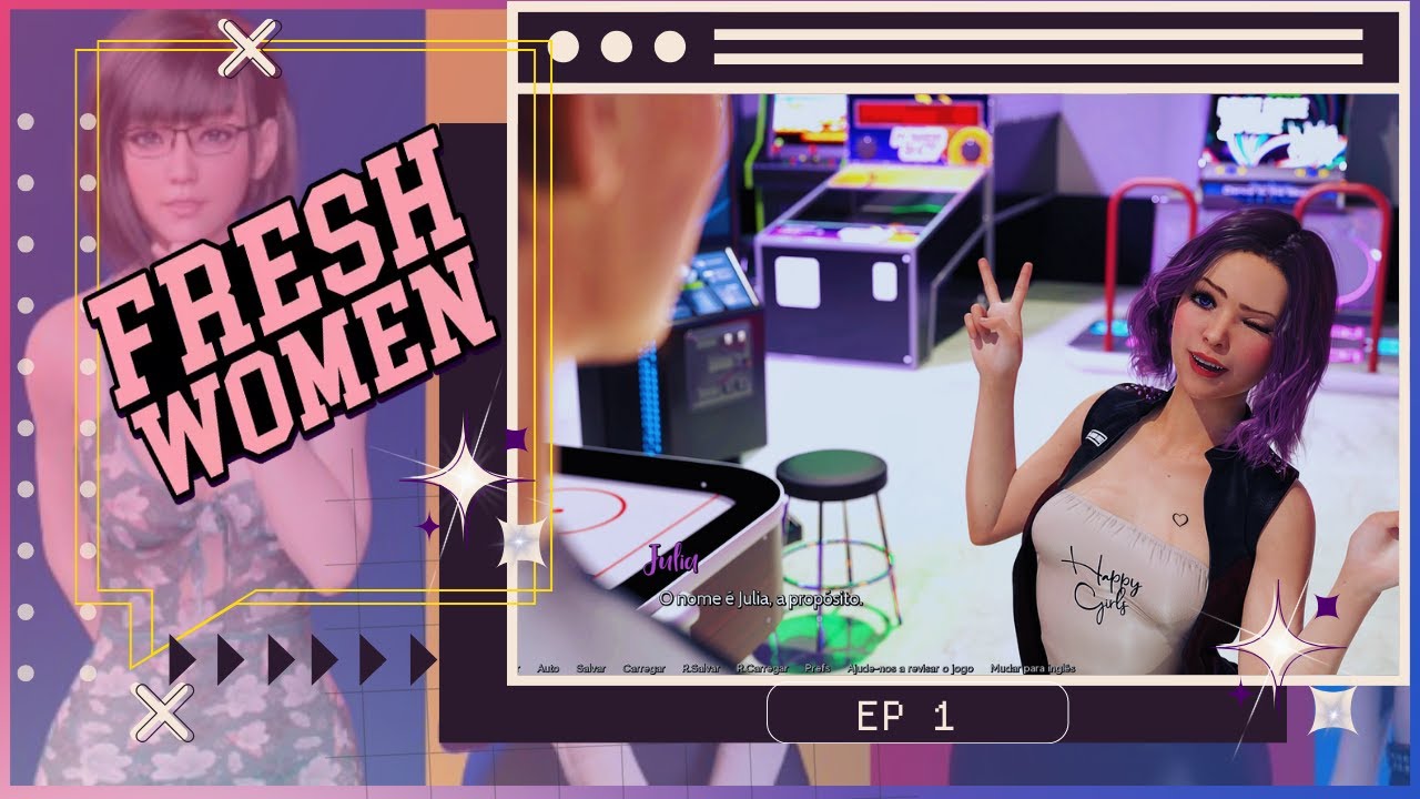 FRESH WOMEN | GAMEPLAY | UM NOVO COMEÇO NA VIDA DE SIMON #FreshWomen ...