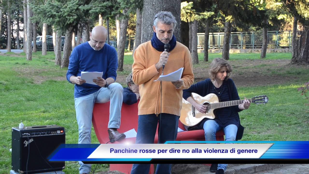 Panchine rosse, intervista a Luca Rando, PAZ - YouTube