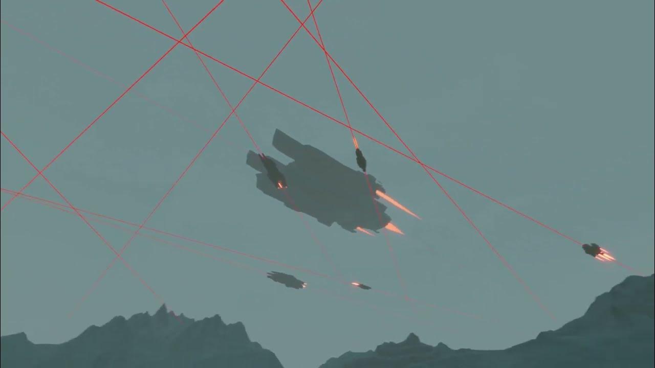 A Busy Sky with Random Spaceship Spawning | Devlog _ Unity 3D - YouTube