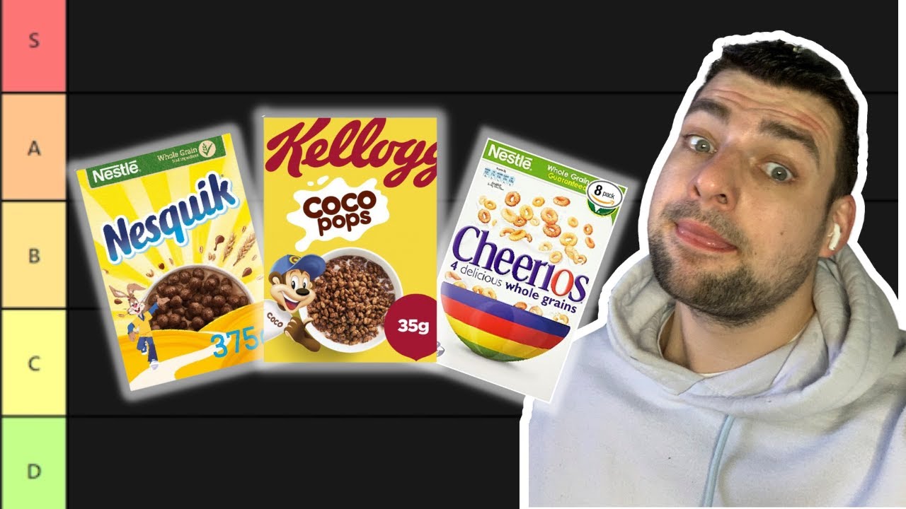 CEREAL TIER LIST - YouTube