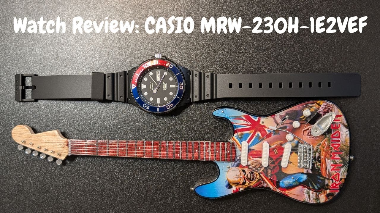 Watch Review - CASIO MRW-230H-1E2VEF!! - YouTube