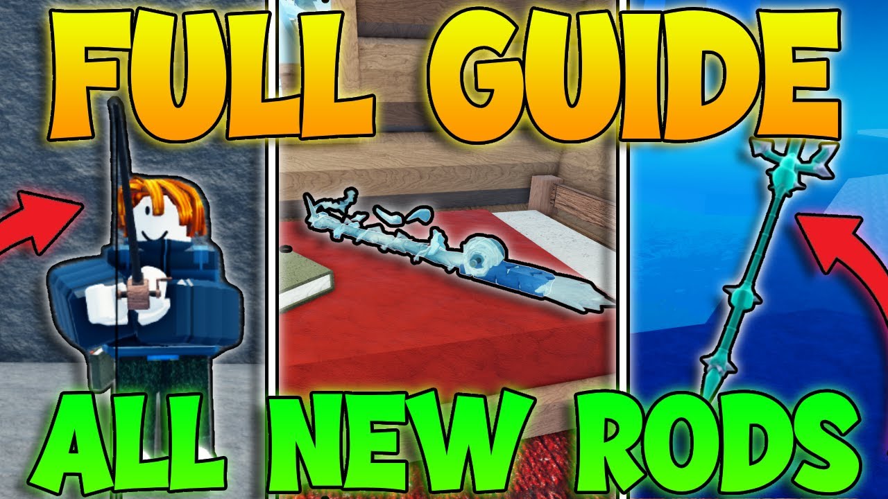 How To Get ALL NEW Rods In Fisch New Update! Fisch New Update! (Roblox ...