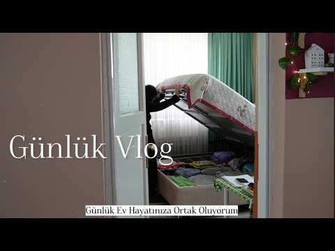 Kızların Oda Temizliğine Başladım l Perde Sorunum Var, Kilomu Görünce İnanamadım, Sohbetli Vlog